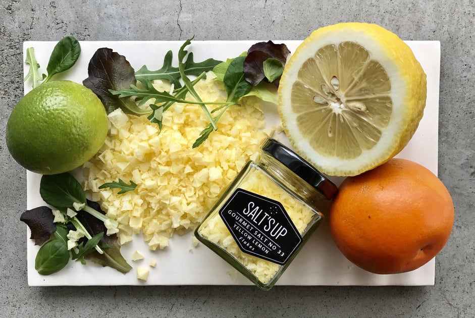 No sun needed if you have our Yellow Lemon Flakes | SaltsUp shop