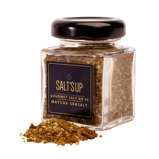Matcha Gourmet Salt I Salt'sup Gourmet Salts | Saltsup Shop | SaltsUp shop